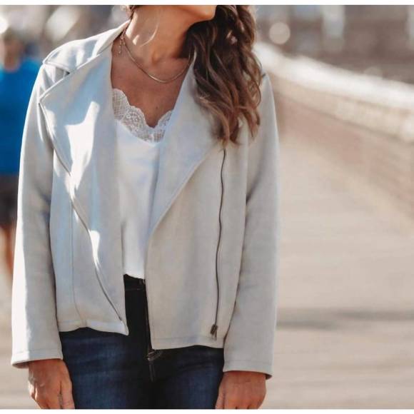 JESS LEA | Jackets & Coats | New Jess Lea Kade Faux Suede Jacket In ...